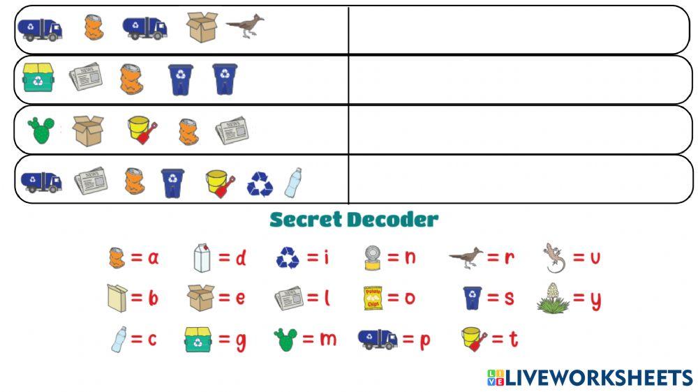 2284524 | Recycle | PresentSimpleSchool | LiveWorksheets