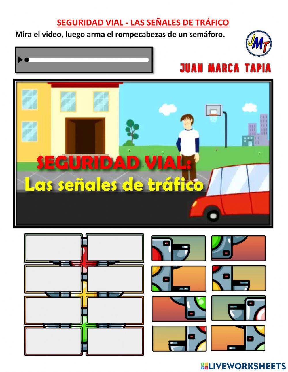 Seguridad Vial Interactive Exercise For 2 Educacion Vial Para Ninos ... Seguridad Vial Interactive Exercise For 2 Educacion Vial Para Ninos ...