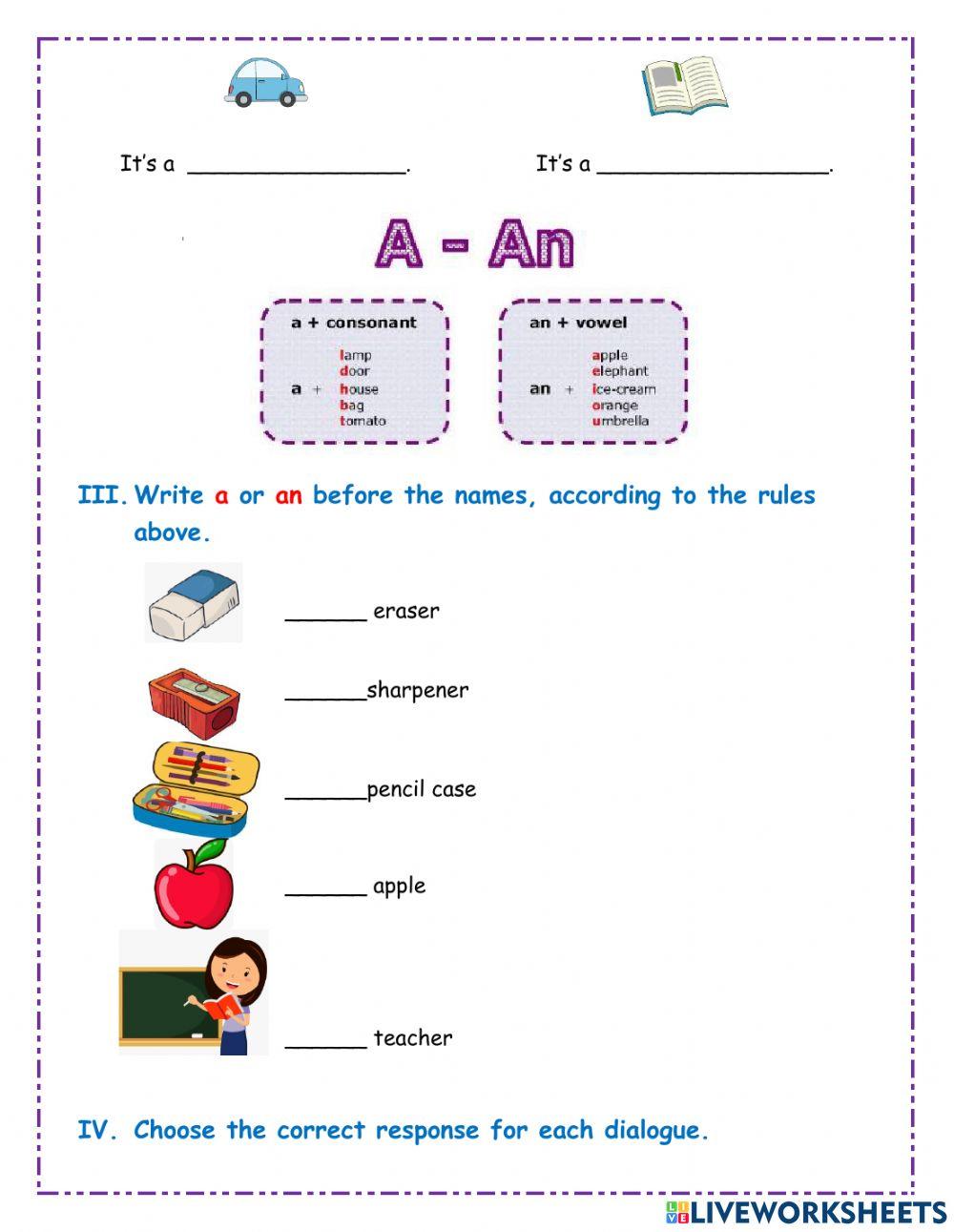 A book interactive worksheet | Live Worksheets