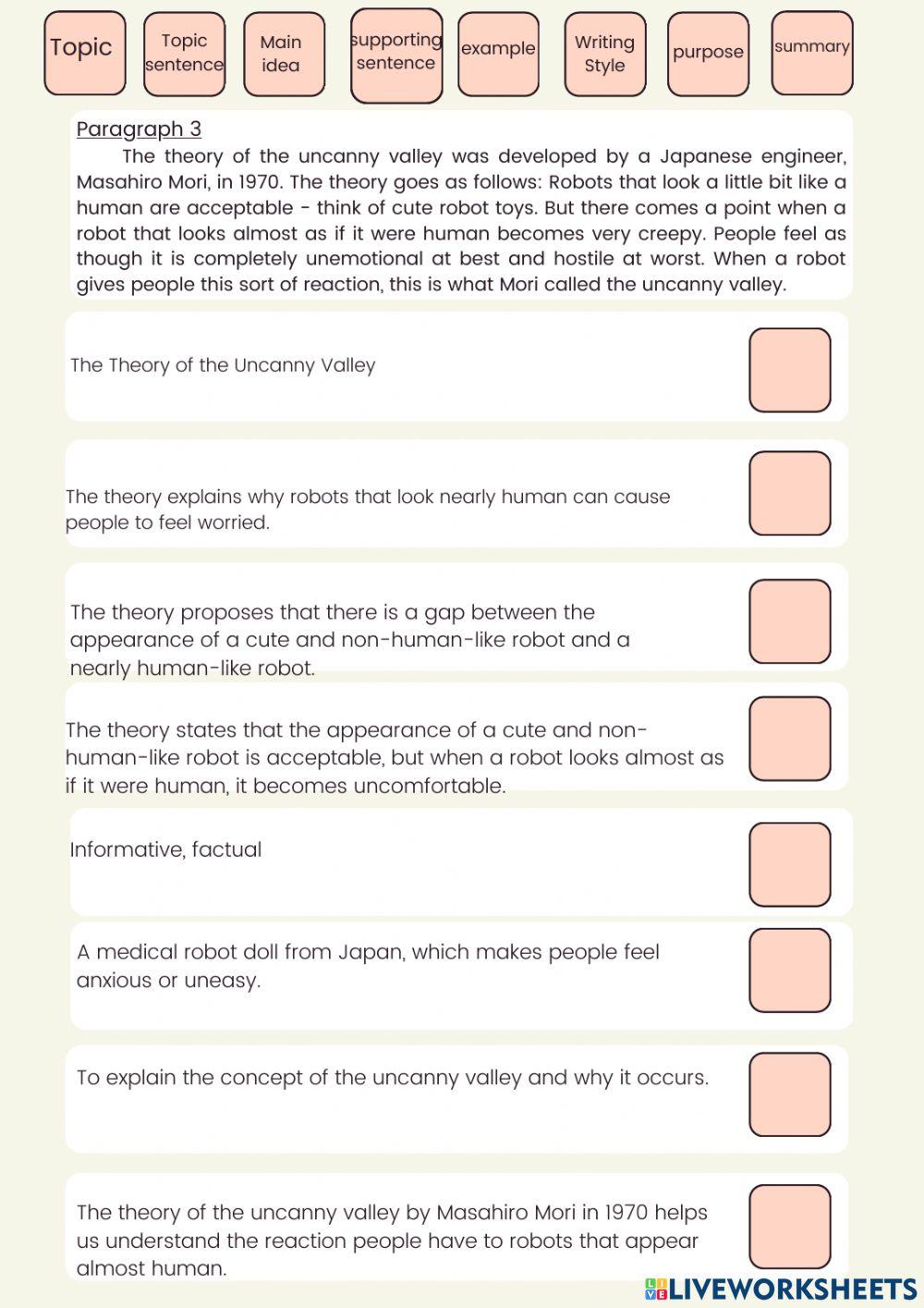 uncanny examples sentences