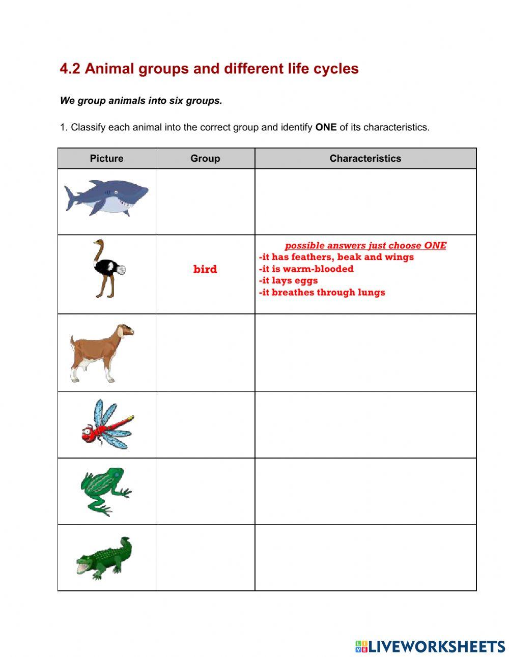 U4 Staying aliv… | Free Interactive Worksheets | 2292154