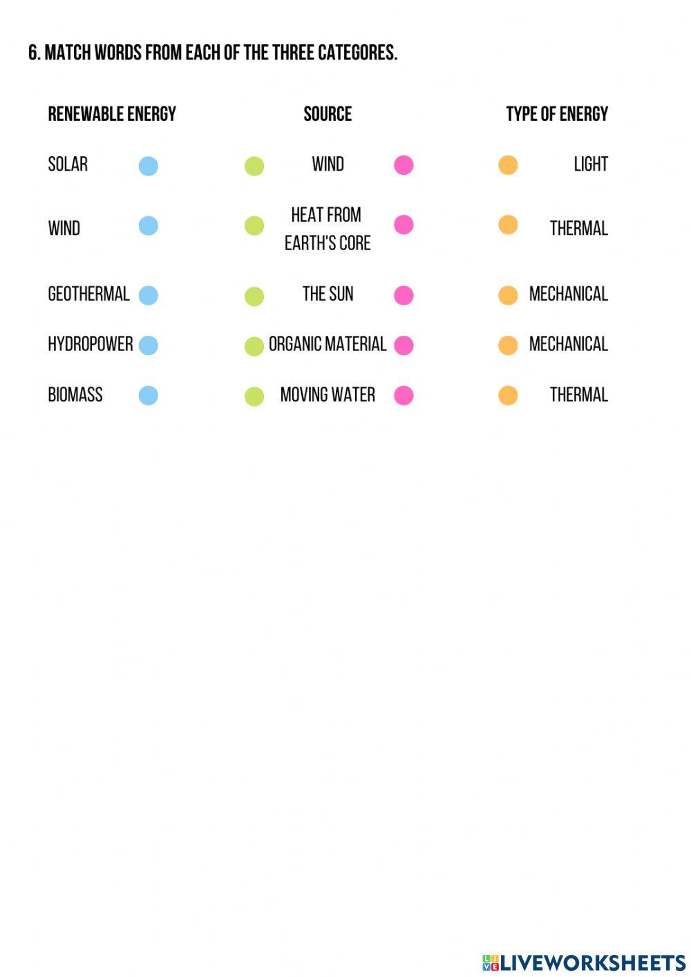 5TH GRADE SCIENCE UNIT 4 TEST online exercise for | Live Worksheets