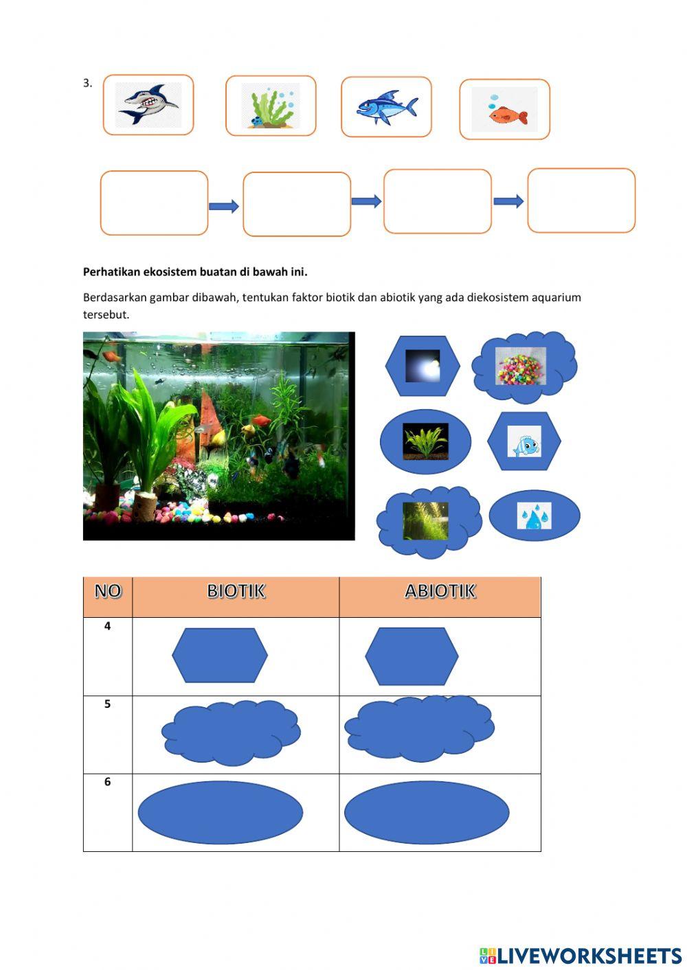 IPA Biologi interactive worksheet | Live Worksheets