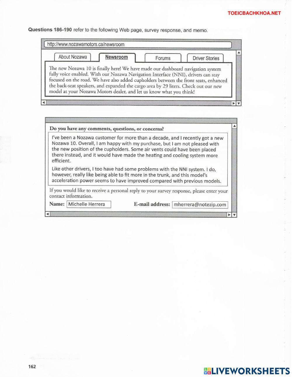 P7.05.181-190 worksheet | Live Worksheets