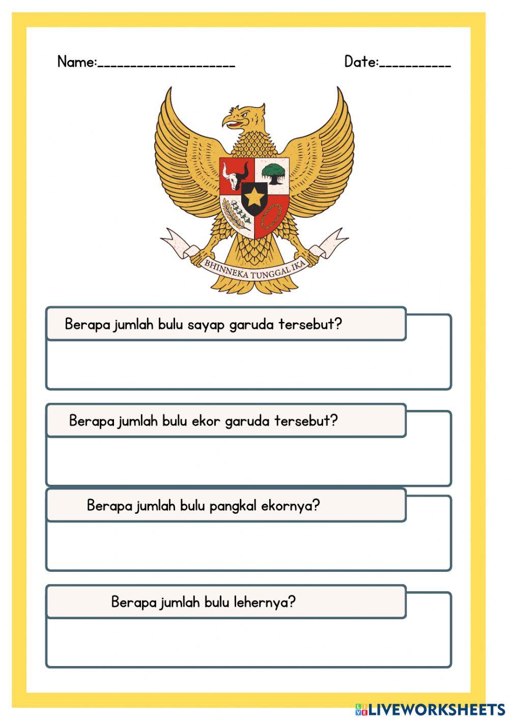 Garuda 2293636 | hayqim | Live Worksheets