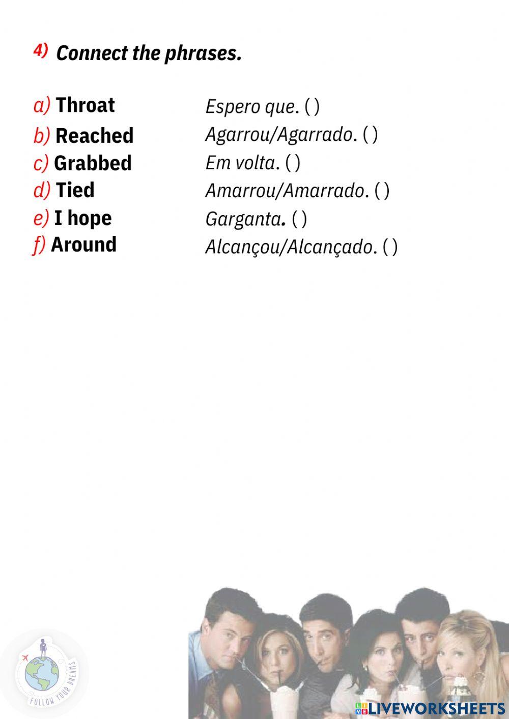 Lesson of English- Interpersonal- Friends online exercise for | Live ...