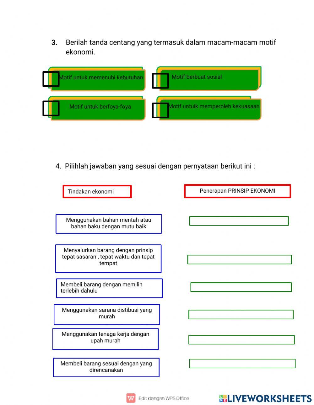 Latihan IPS online worksheet for 7 | Live Worksheets