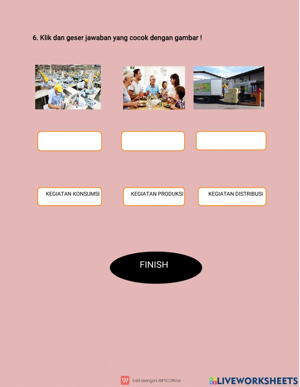 Latihan IPS online worksheet for 7 | Live Worksheets