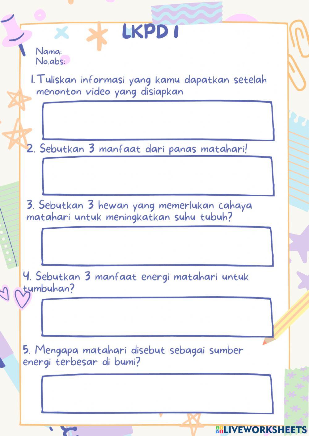 Lkpd Perubahan Energi Kelas 3 Worksheet In 2023 Workb - vrogue.co Lkpd Perubahan Energi Kelas 3 Worksheet In 2023 Workb - vrogue.co