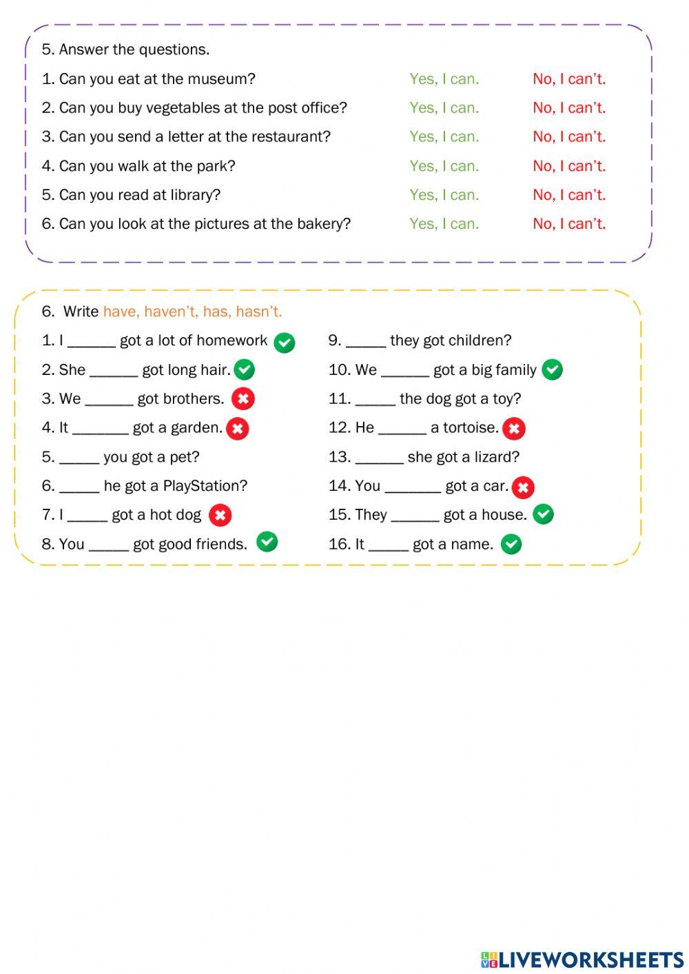 Review of basic… | Free Interactive Worksheets | 2295401