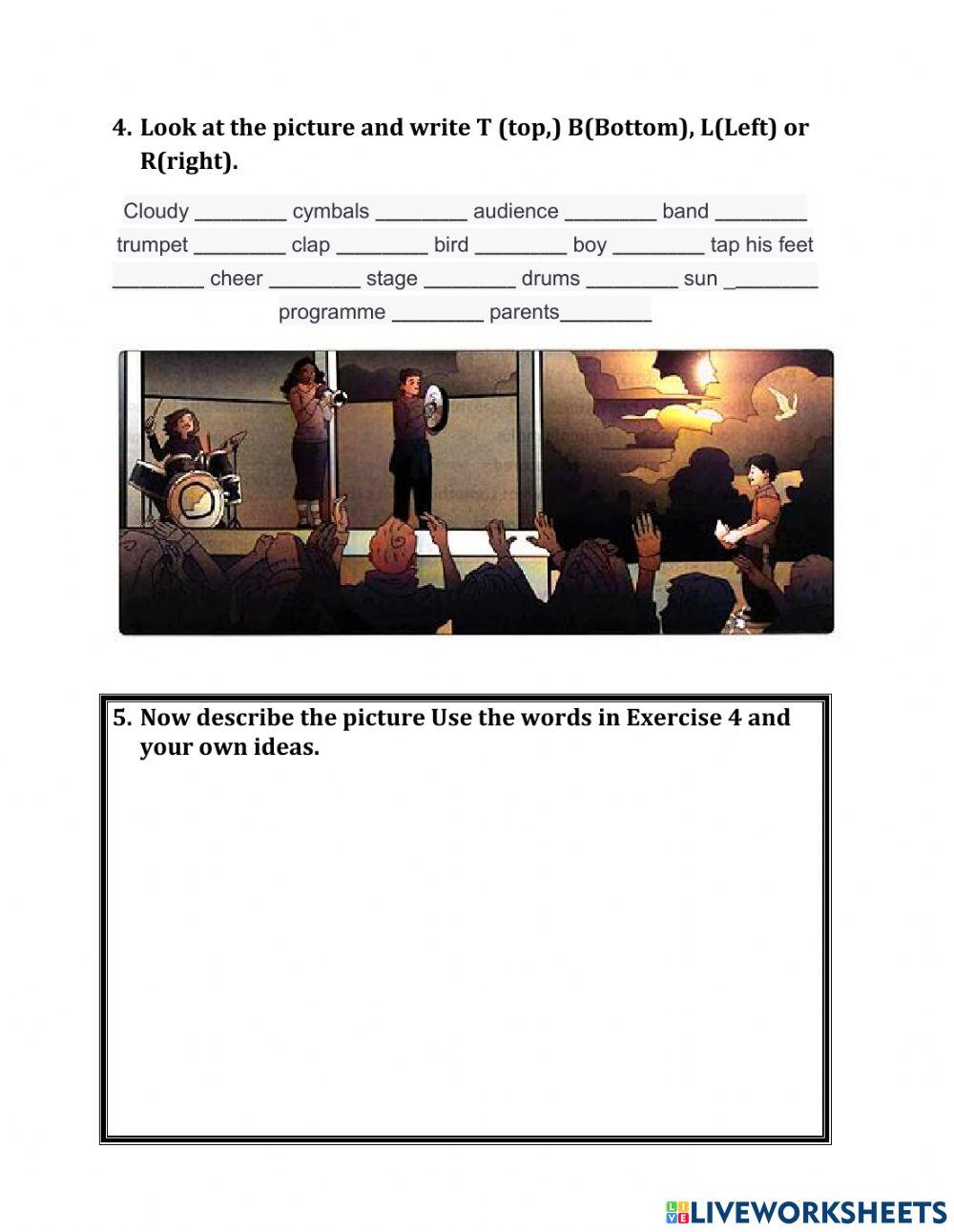 FF4, Unit 2, Lesson 6 worksheet | Live Worksheets