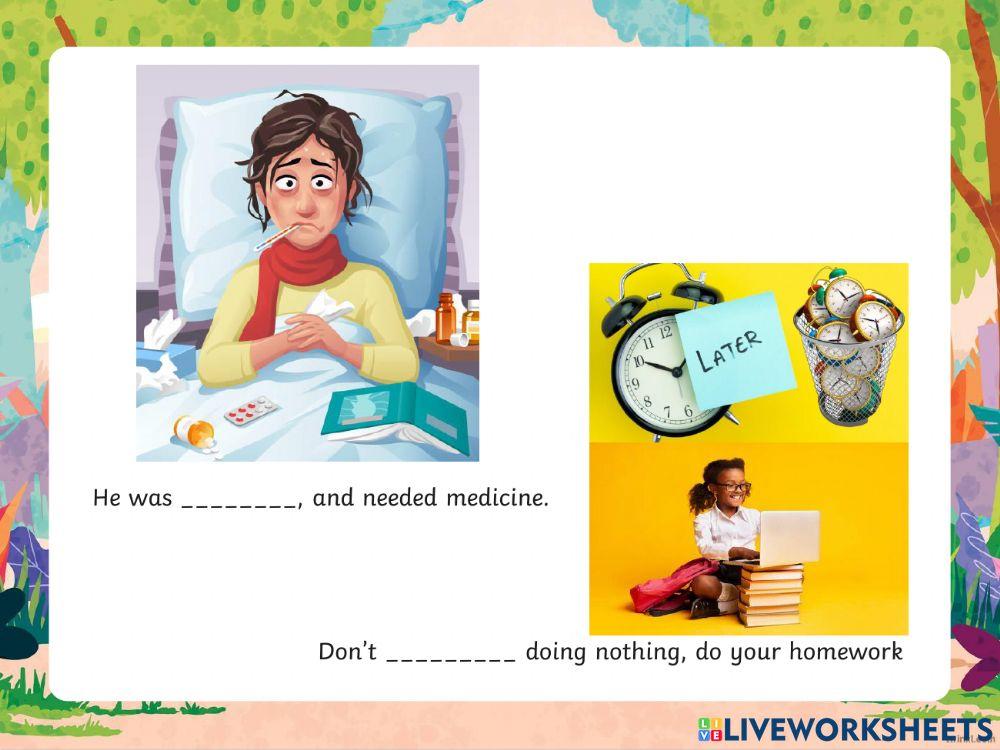 Words online exercise for 3 | Live Worksheets