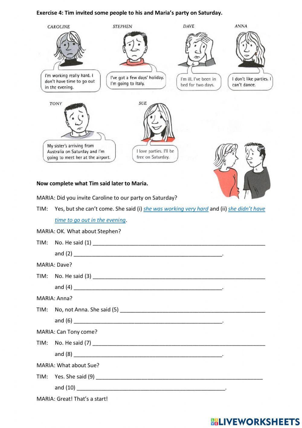 El3-llv-hw 15 worksheet | Live Worksheets