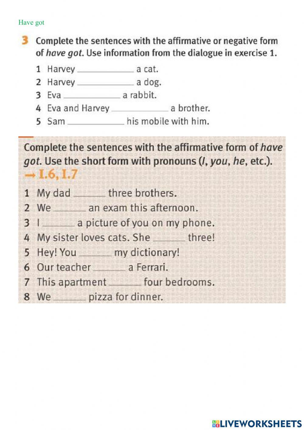 Solutions elementary IC worksheet | Live Worksheets