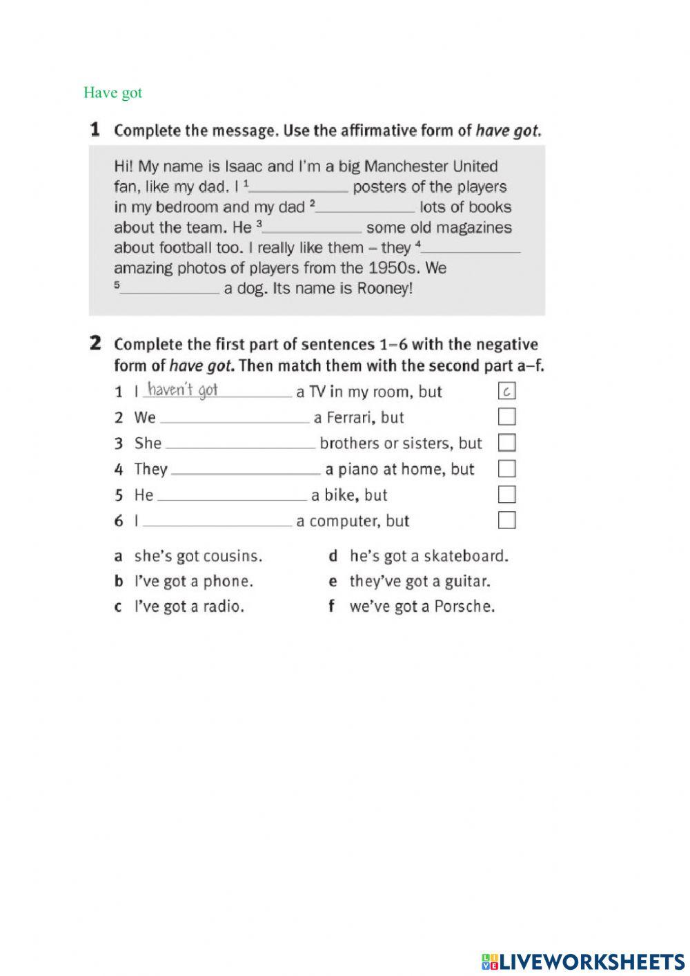 Solutions Elwmentary 2ed IC WB worksheet | Live Worksheets