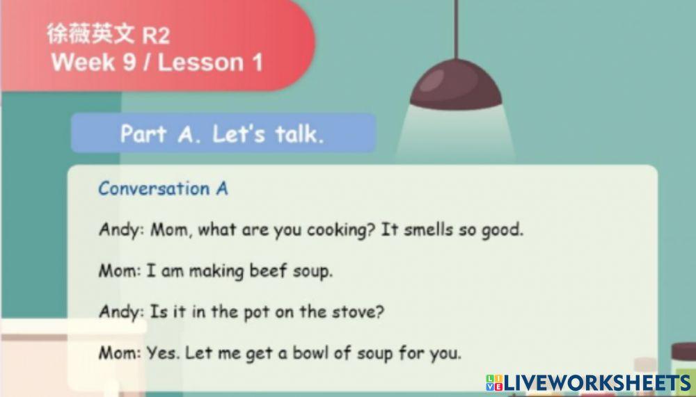 R2 conversation worksheet | Live Worksheets