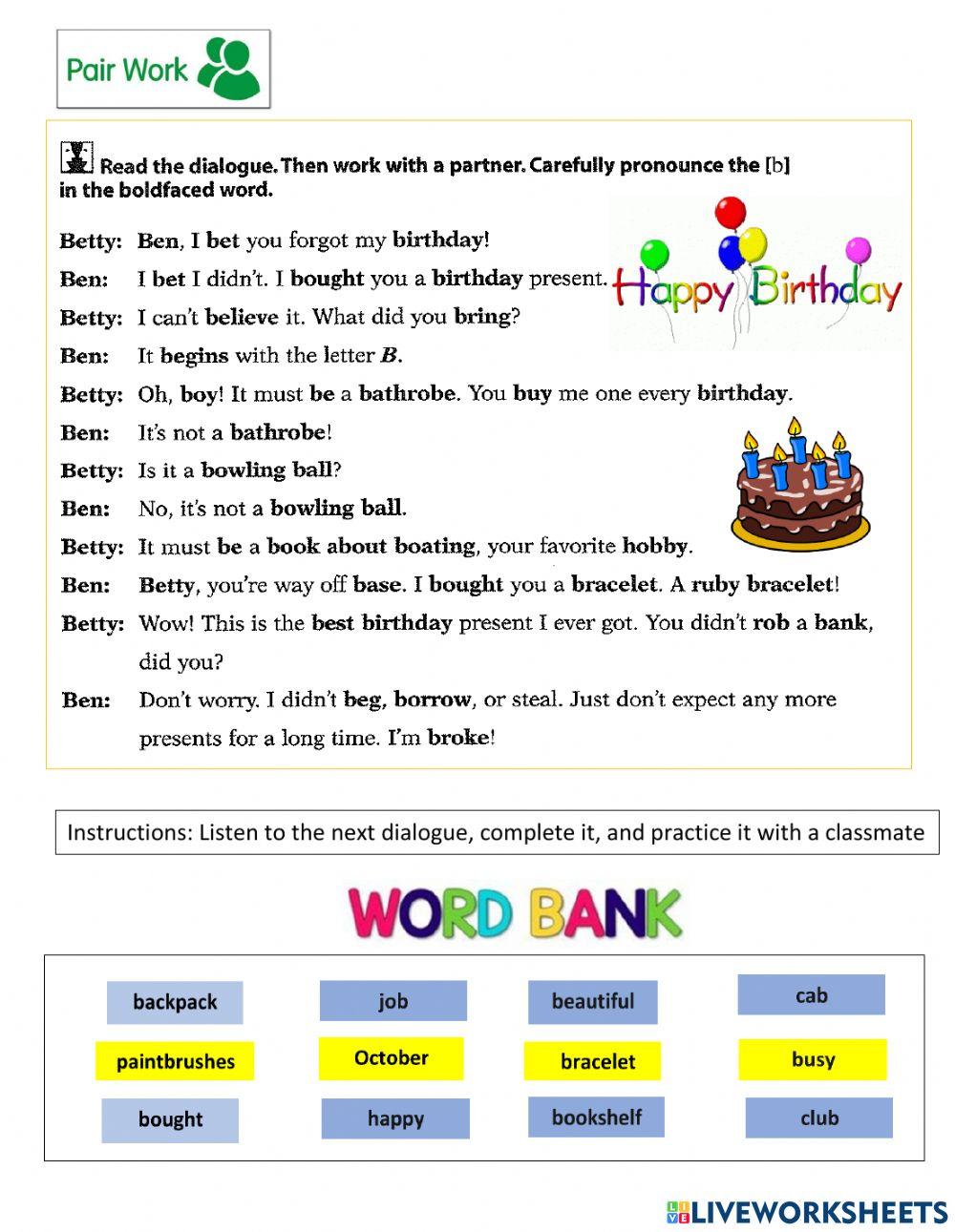 Consonant f | Teacher Marlon | Live Worksheets