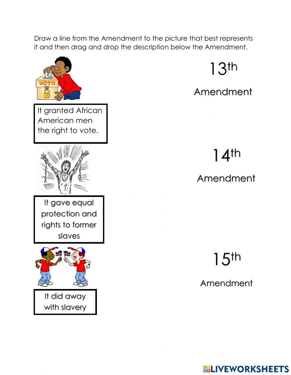13th-14th-and-15th-amendment-worksheet-live-worksheets