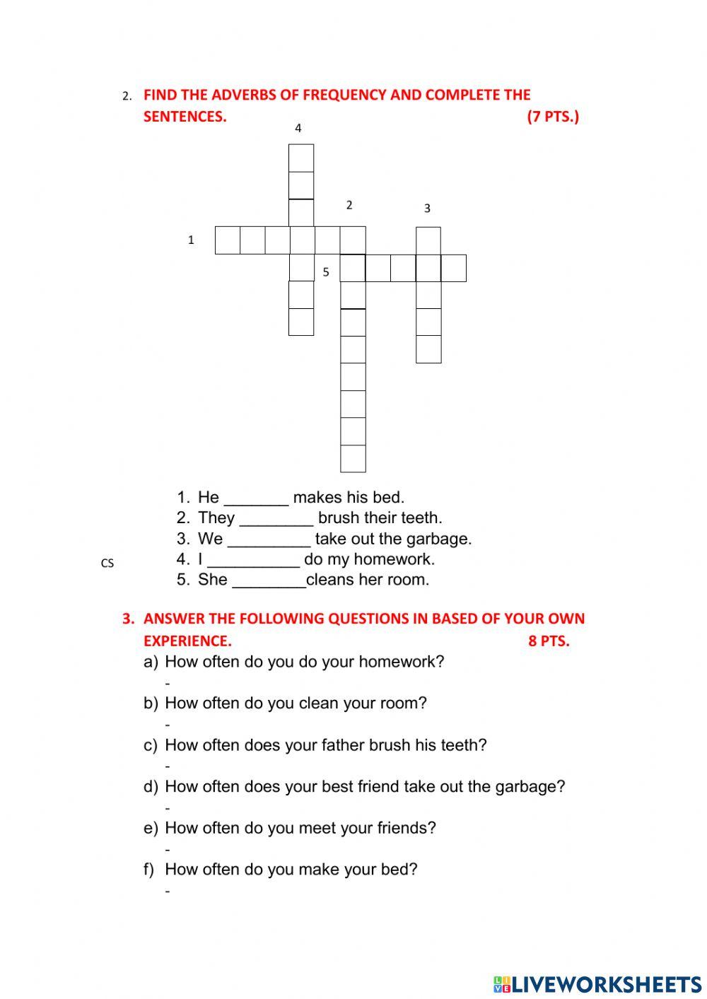 betzabetcv | Daily routines practice 2299802