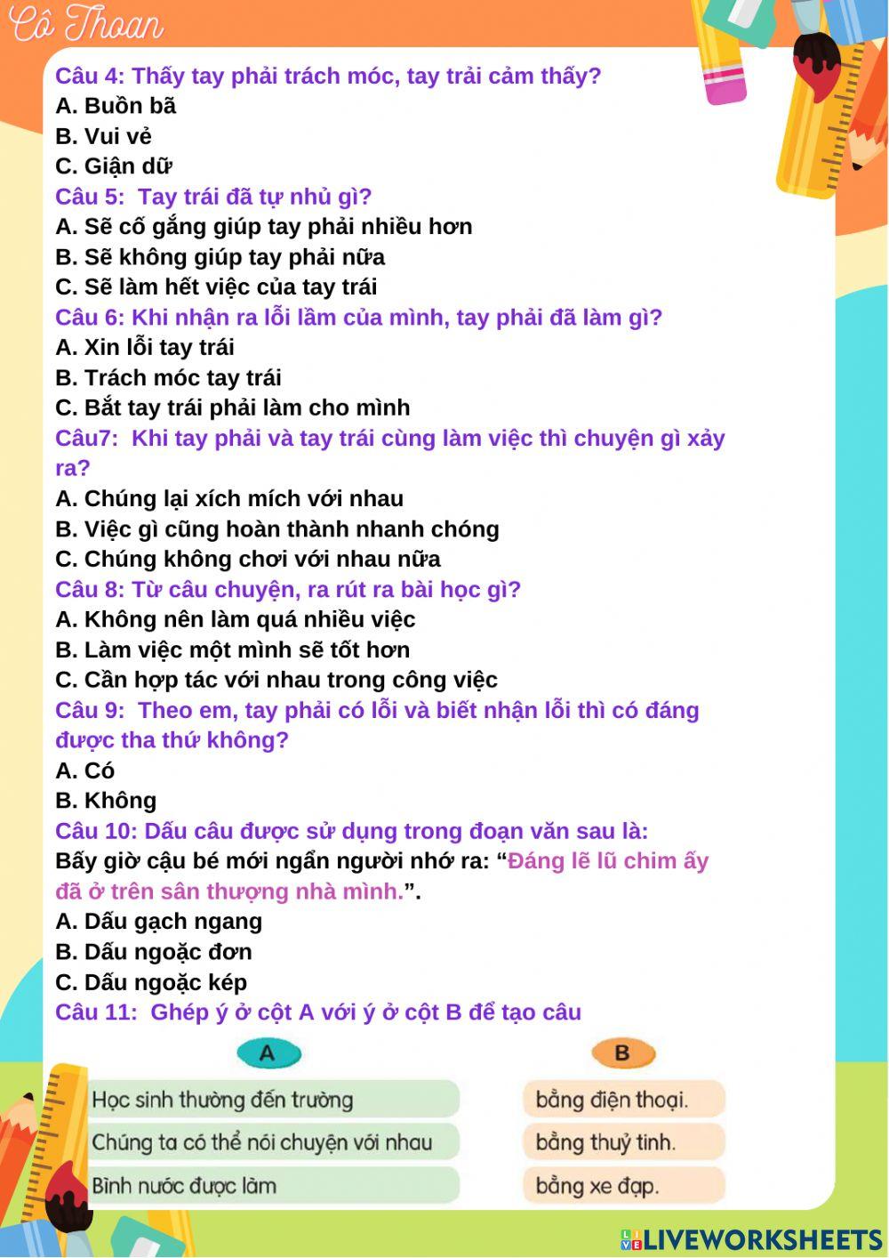 2300644 | Tay trái và tay phải | Nguyễn Thị Thoan