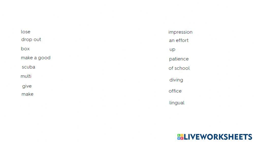 4a success or failure check worksheet | Live Worksheets