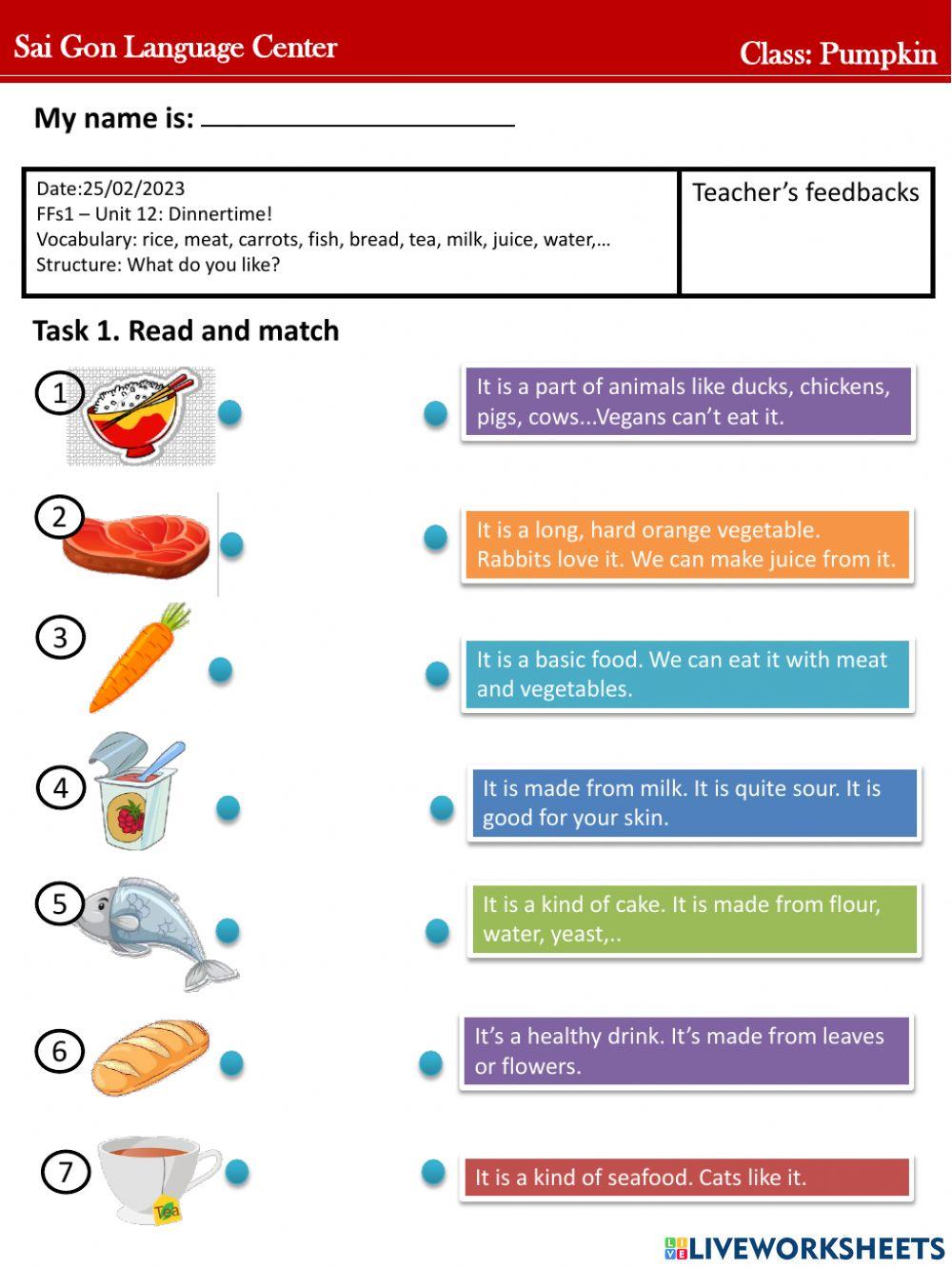 Pumpkin 25.02 worksheet | Live Worksheets