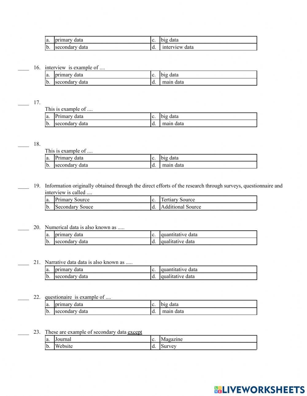 sample | Free Interactive Worksheets | 2550234