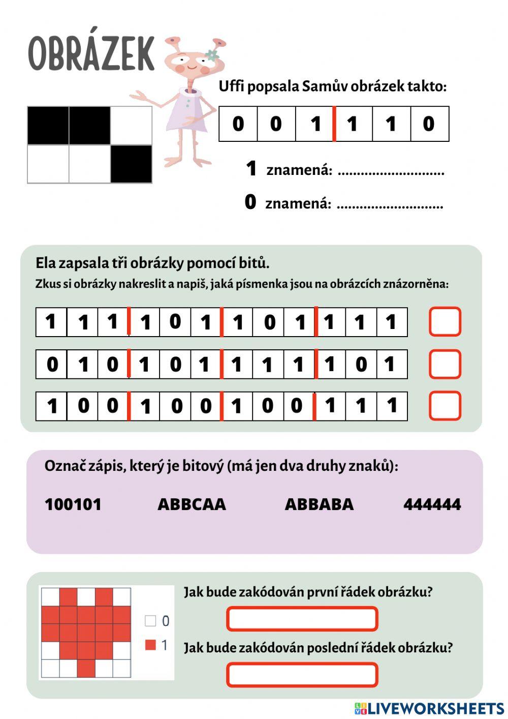 Uffi 2 - Obrázek worksheet | Live Worksheets