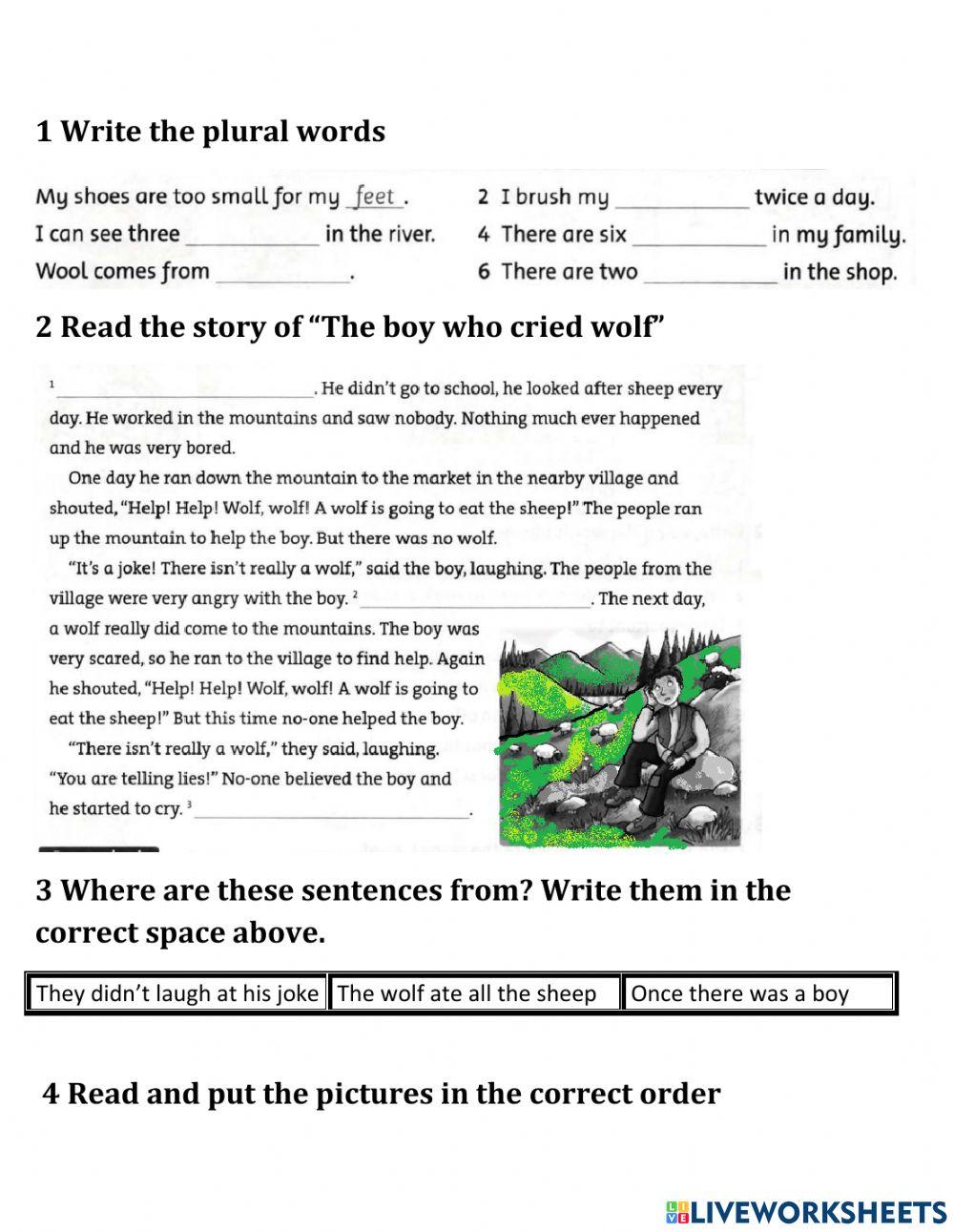 FF4, Unit 6, lesson 6 worksheet | Live Worksheets