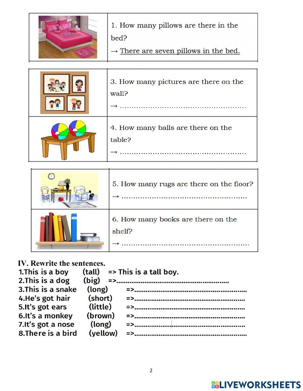 Tidy up | Free Interactive Worksheets | 2282690