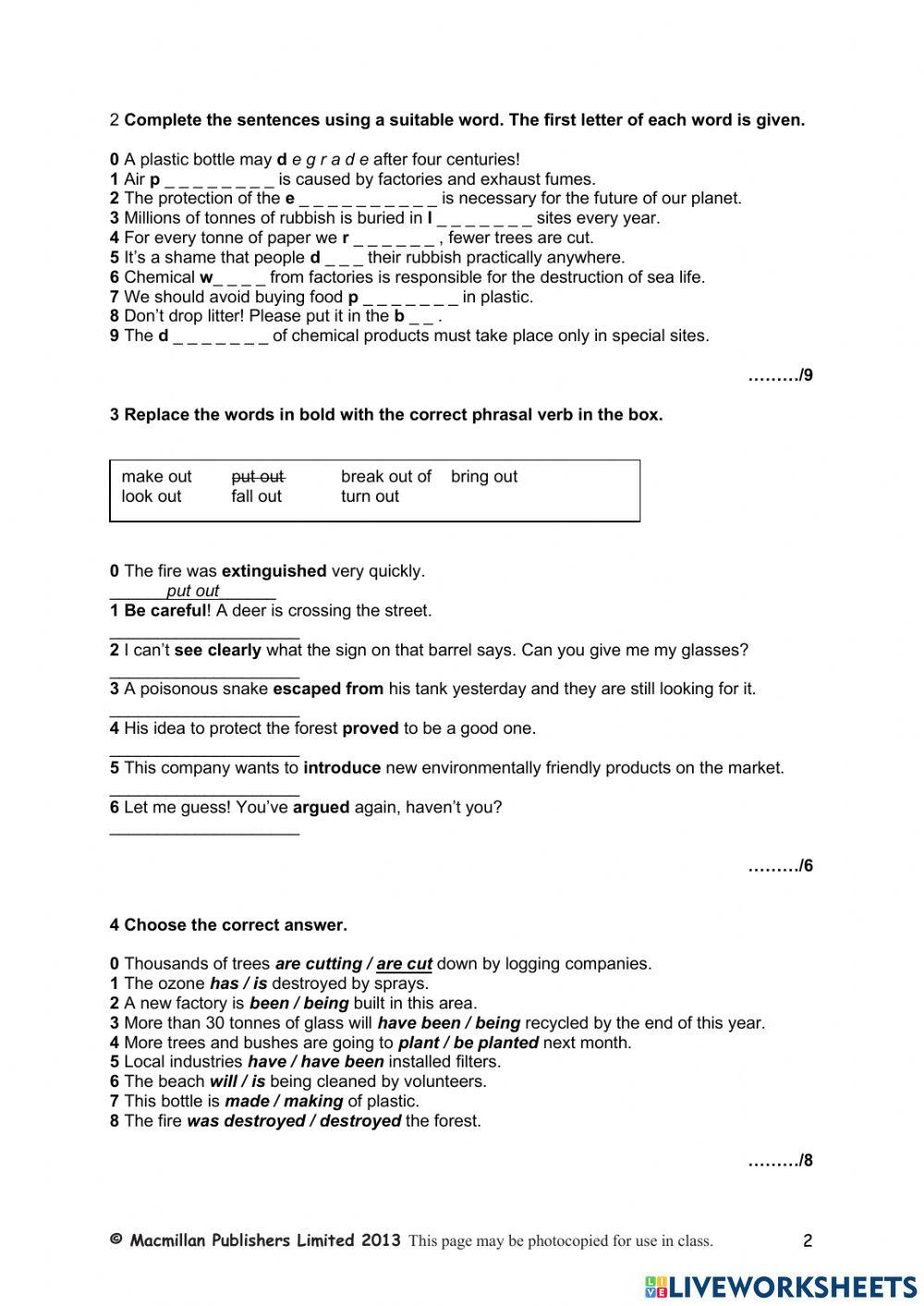 Laser B Unit 11 online exercise for | Live Worksheets