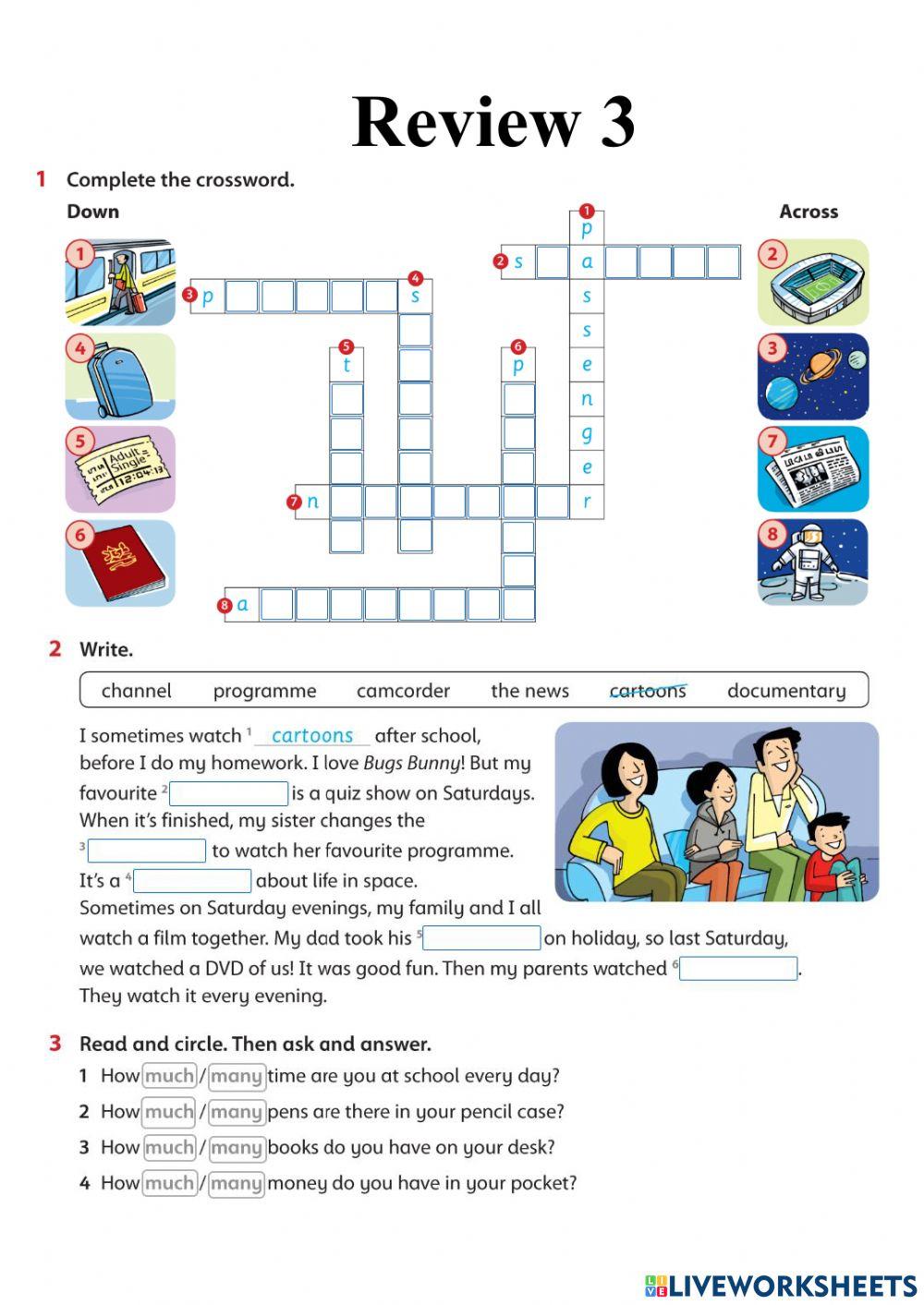 FF4 Review 3 worksheet | Live Worksheets
