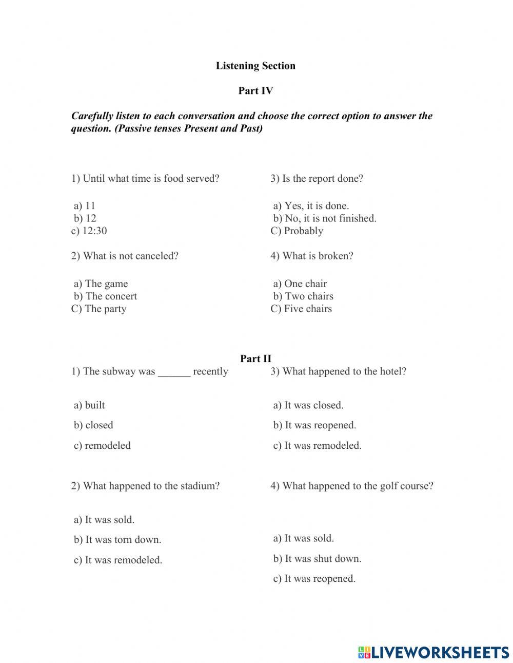 Social Hours Test 11th Grade worksheet | Live Worksheets