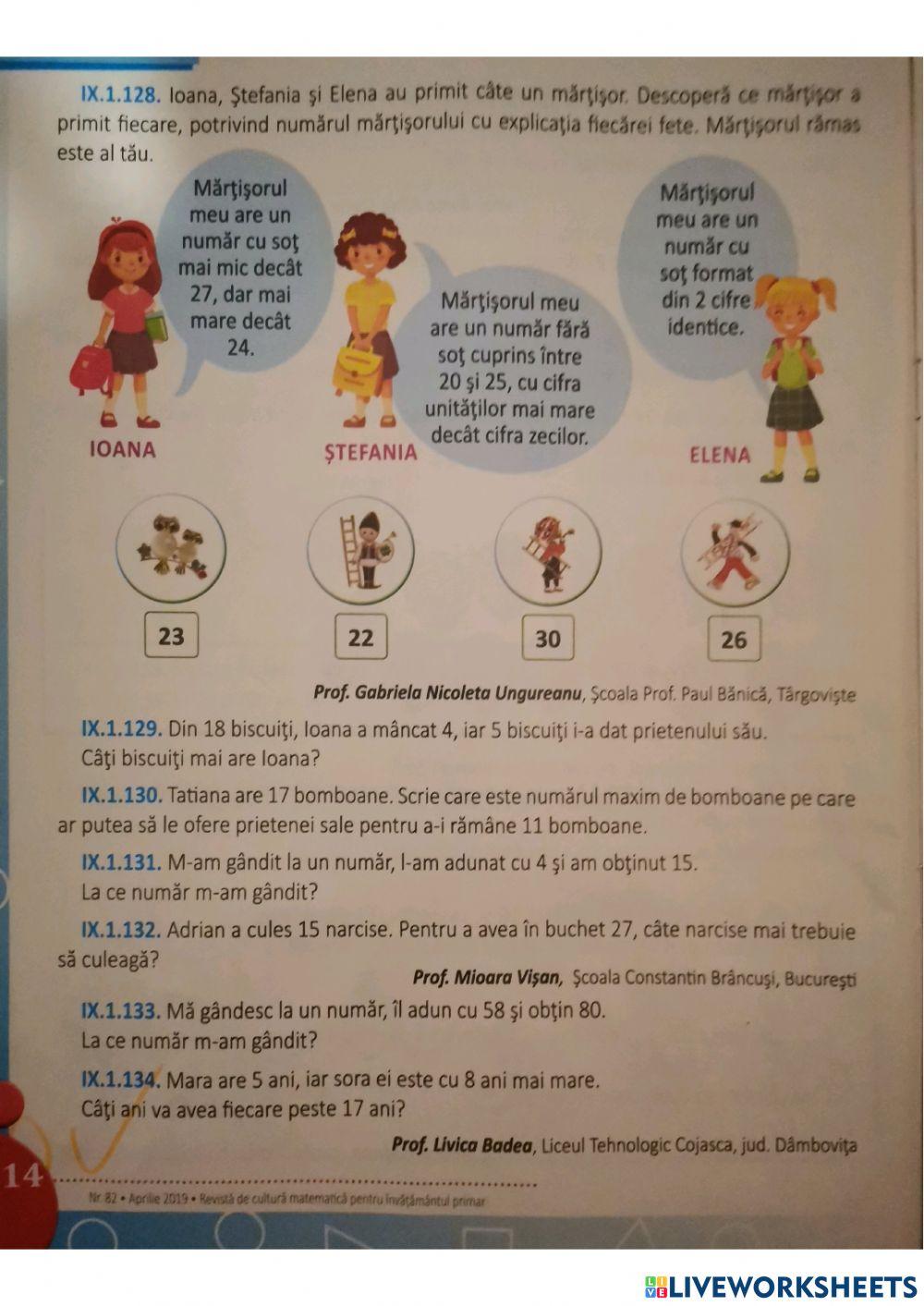 Fisa 6 worksheet | Live Worksheets