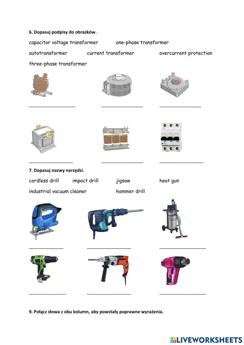 Electrician tes… | Free Interactive Worksheets | 2305981
