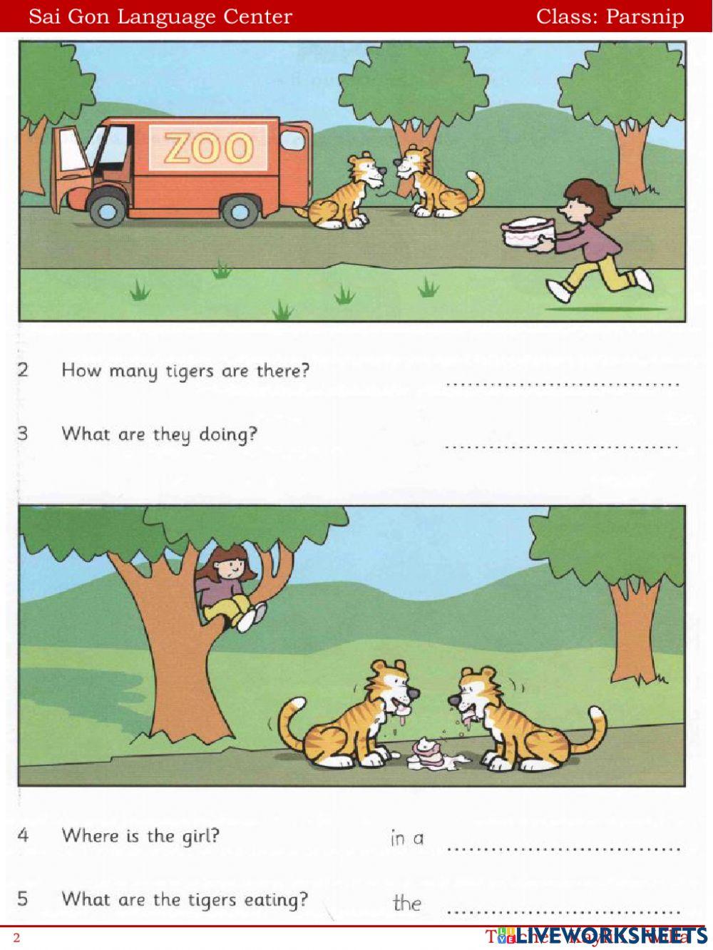 I like monkeys! interactive activity for Class: Lobster | Live Worksheets