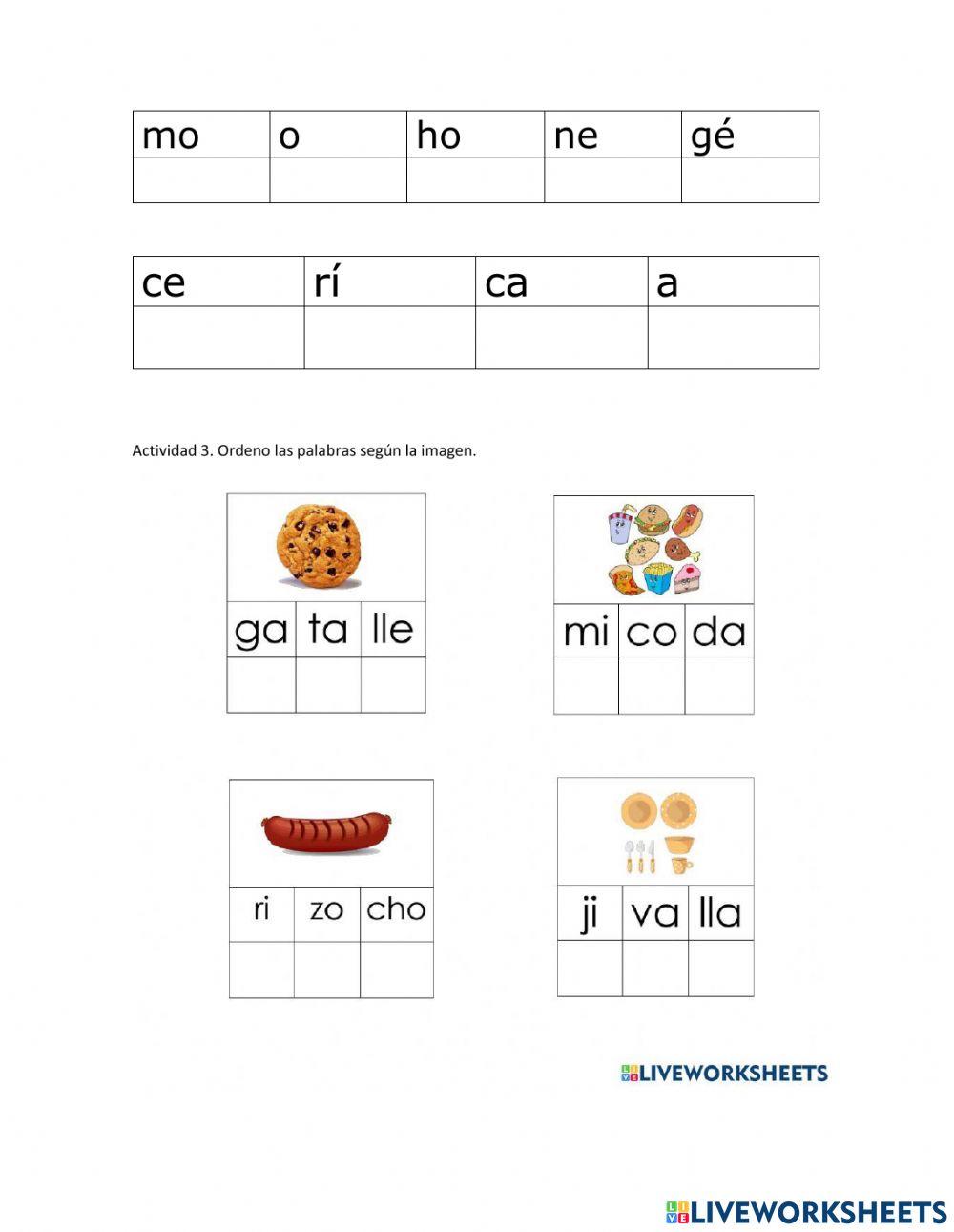 Acentos online worksheet | Live Worksheets