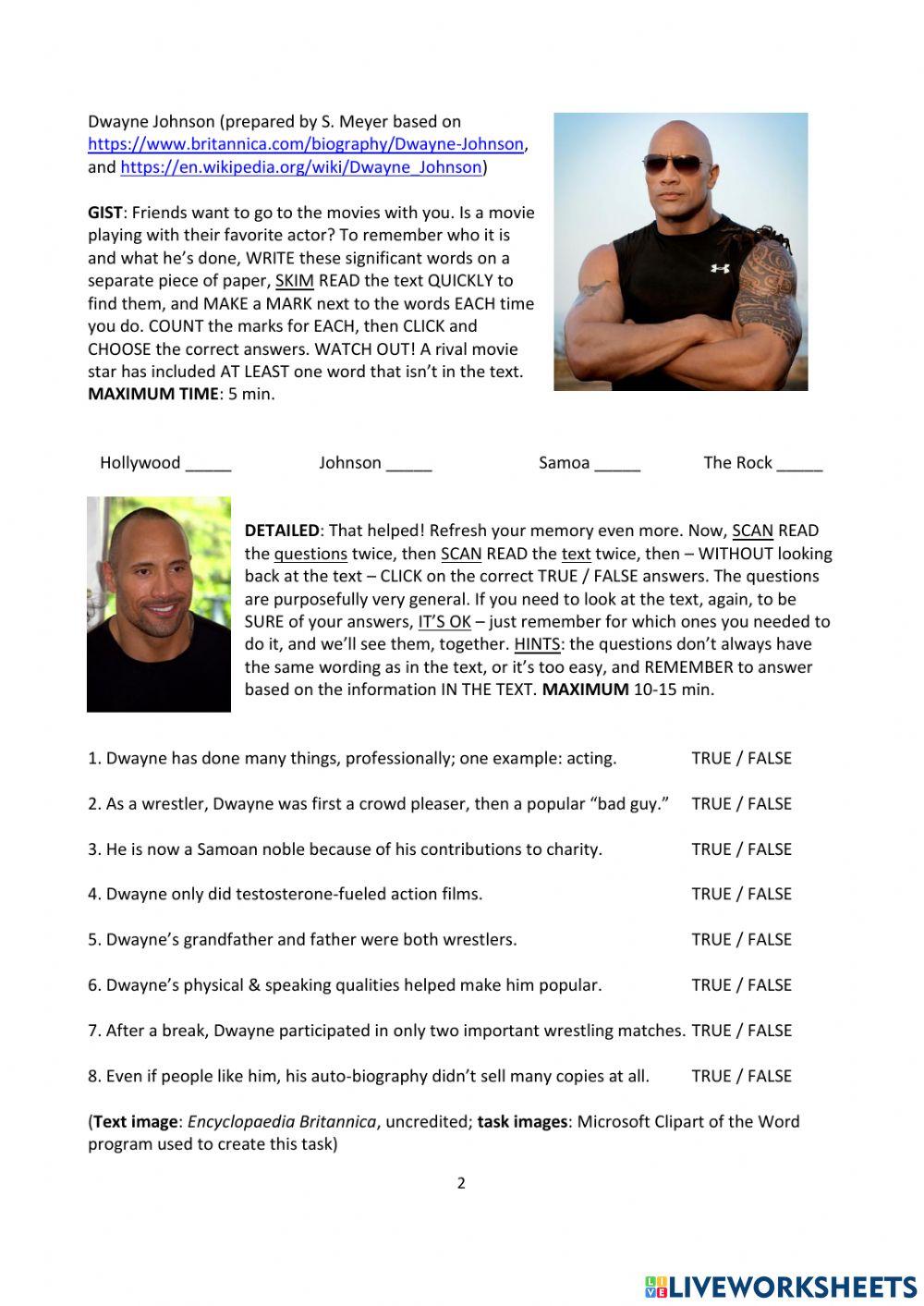 SMT-READING-Dwa… | Free Interactive Worksheets | 2315592