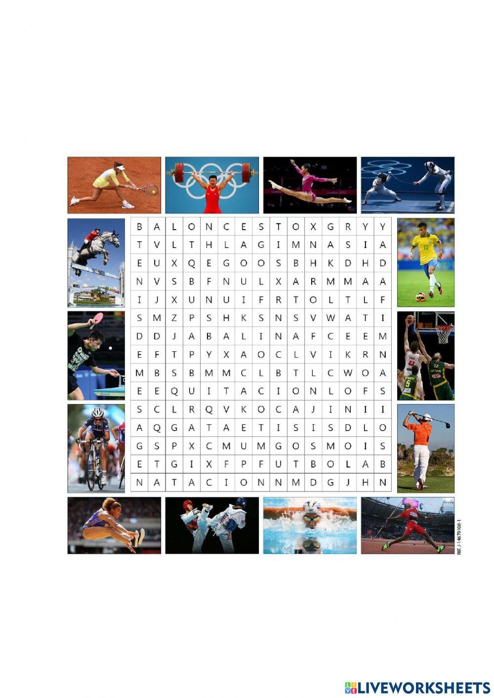 Los deportes Ol… | Free Interactive Worksheets | 2315600