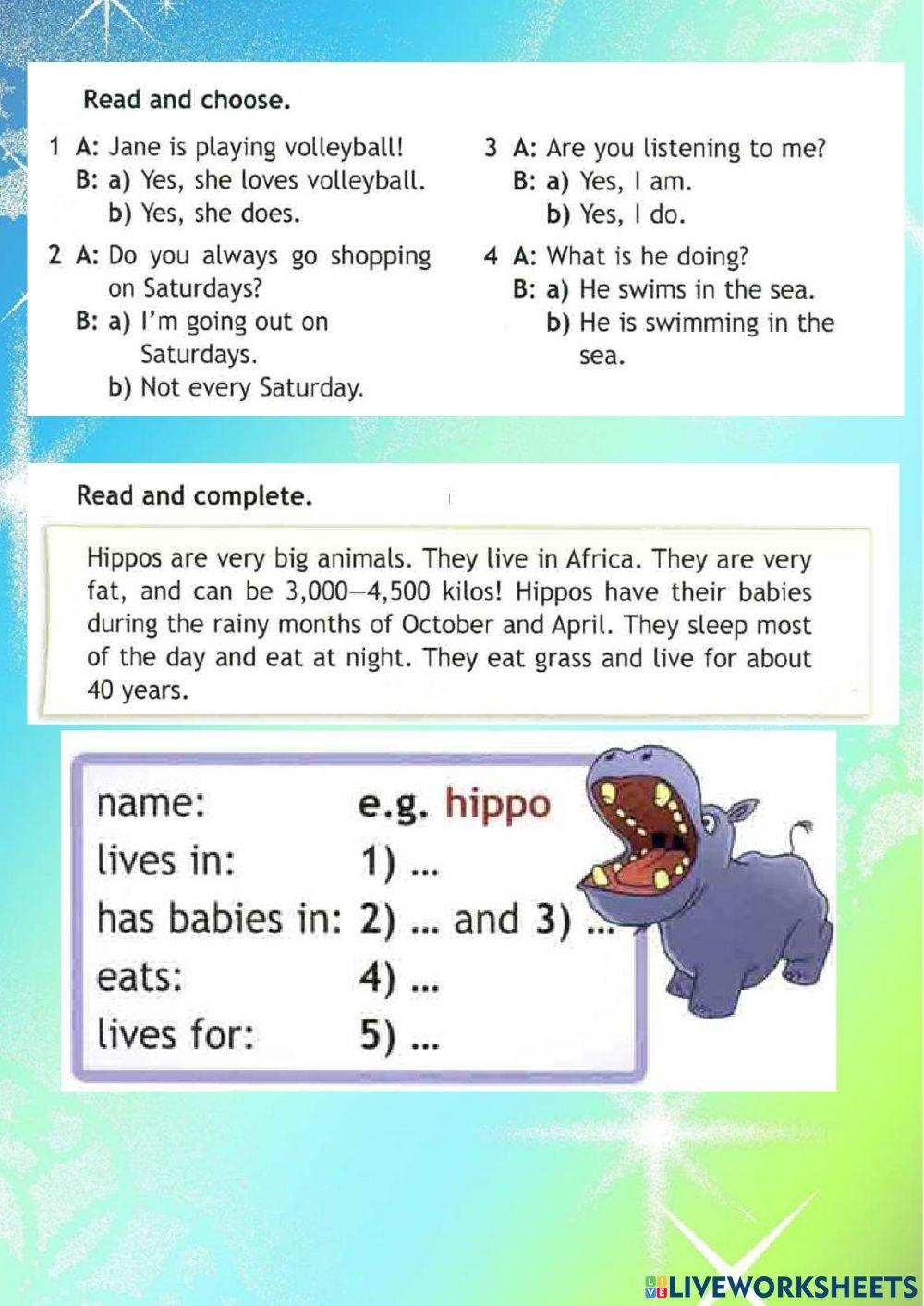 Spotlight 4 Unit 4 Test from SB worksheet | Live Worksheets