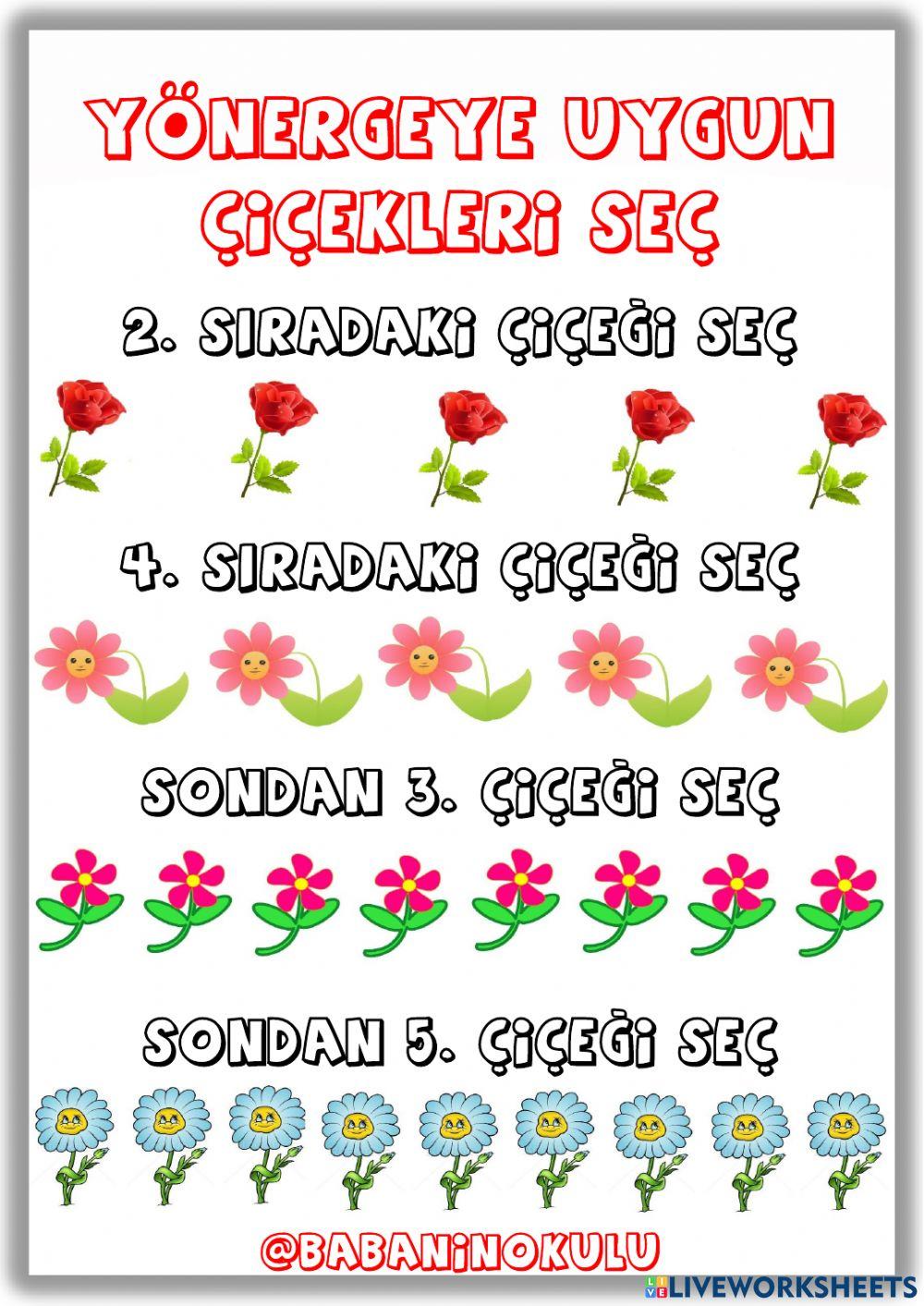 6 MART - 10 MART GENEL TEKRAR PAZAR online exercise for | Live Worksheets