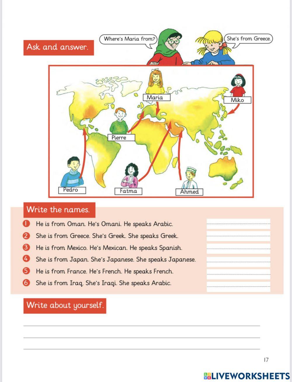 language online exercise for | Live Worksheets