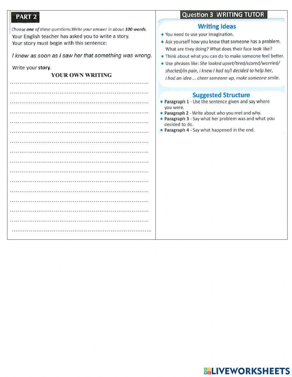 Writing b1 test 7 2317128 | newstarcs4a | Live