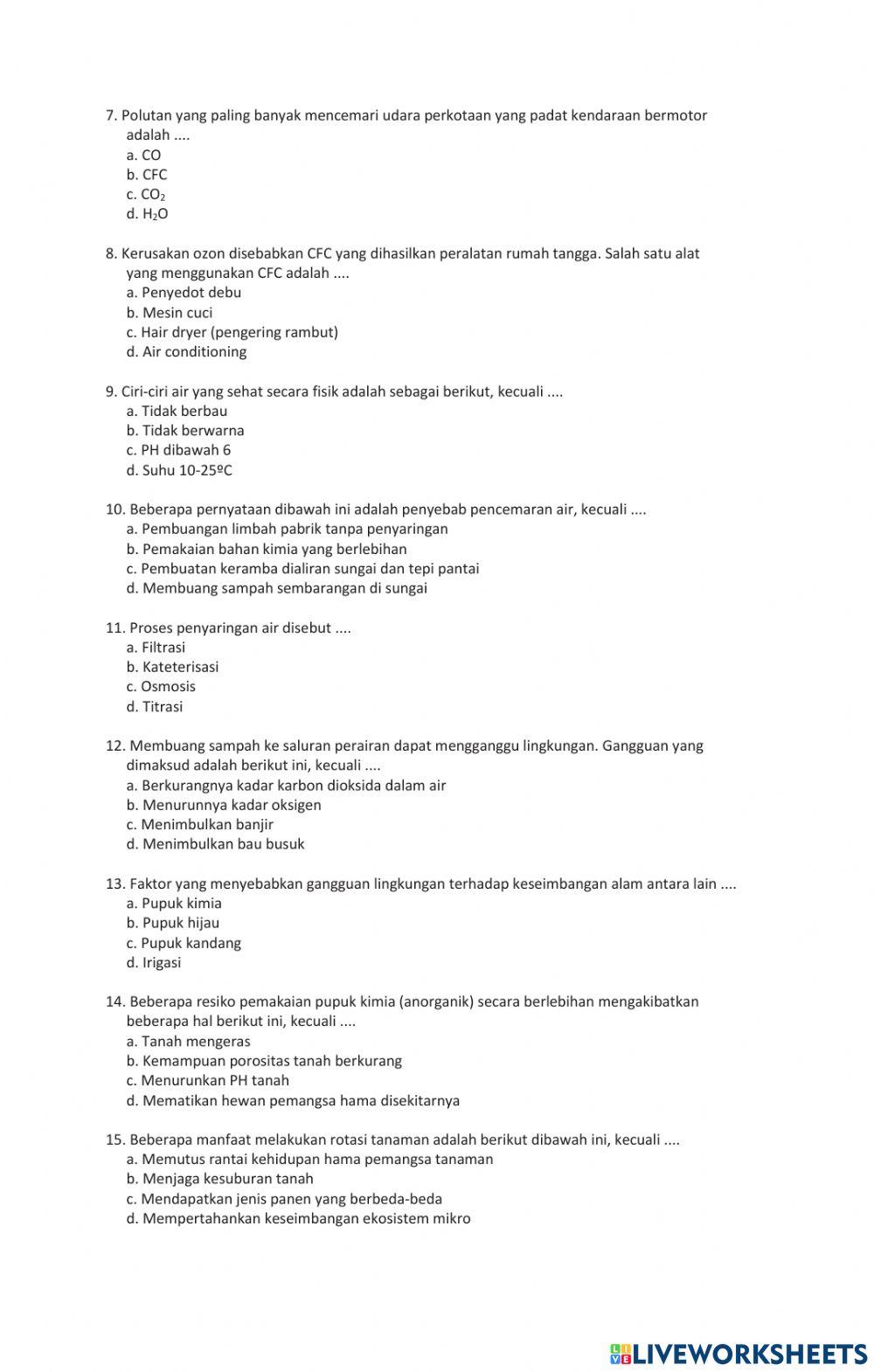 Tam 5 dalmas worksheet | Live Worksheets
