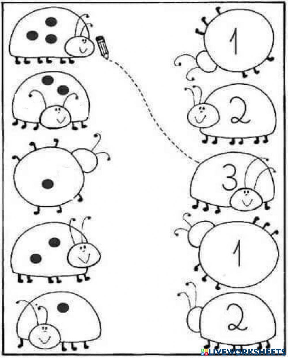 Ladybug | Free Interactive Worksheets | 2317537