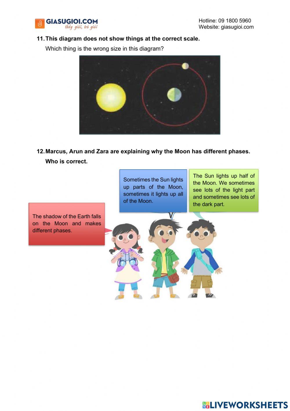 2556997 | Cambridge - Science Test - Grade 2 | Gia Sư