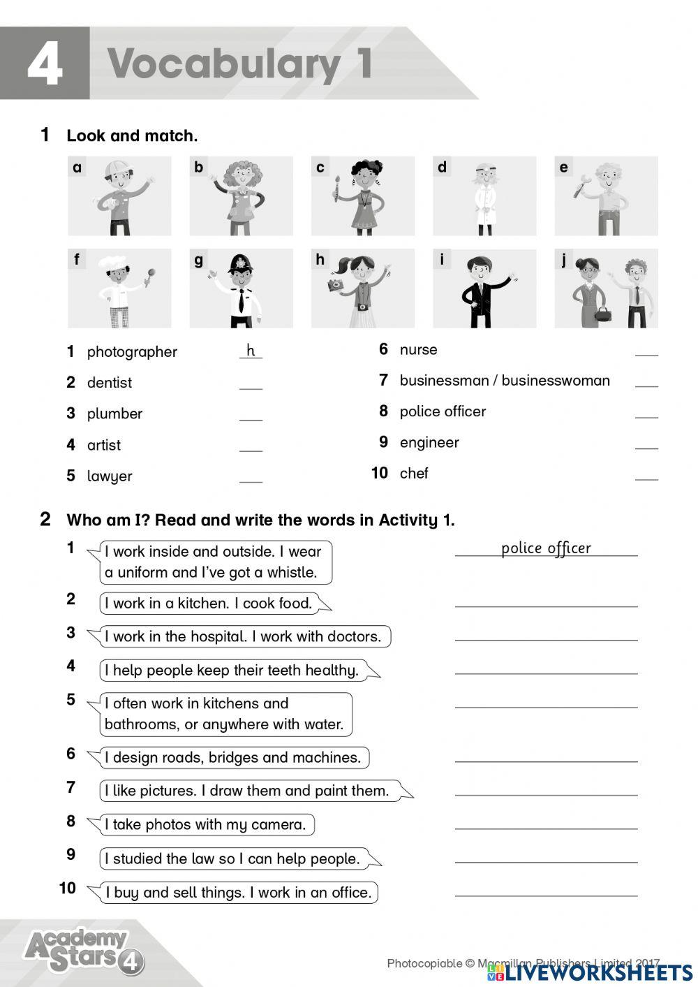 AS4-TRC4-U4-Vocab-1 online exercise for | Live Worksheets