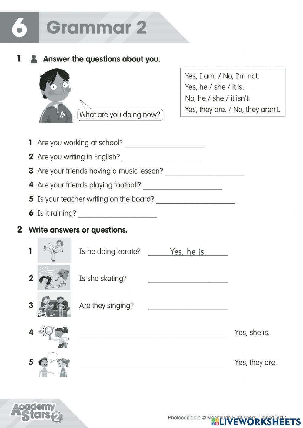 AS2-TRC2-U6-04-Grammar 2 online exercise for | Live Worksheets