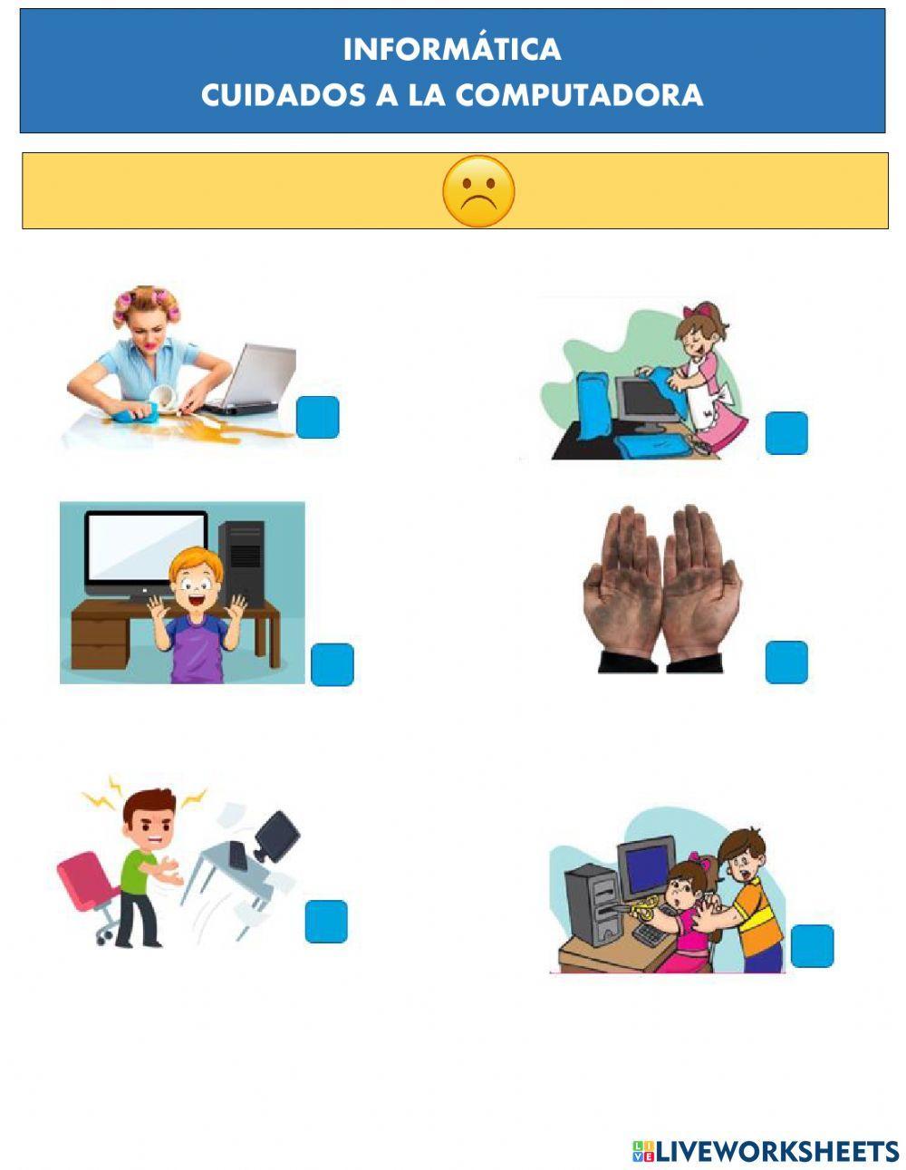 P6-Cuidado PC1 | Free Interactive Worksheets | 2564068