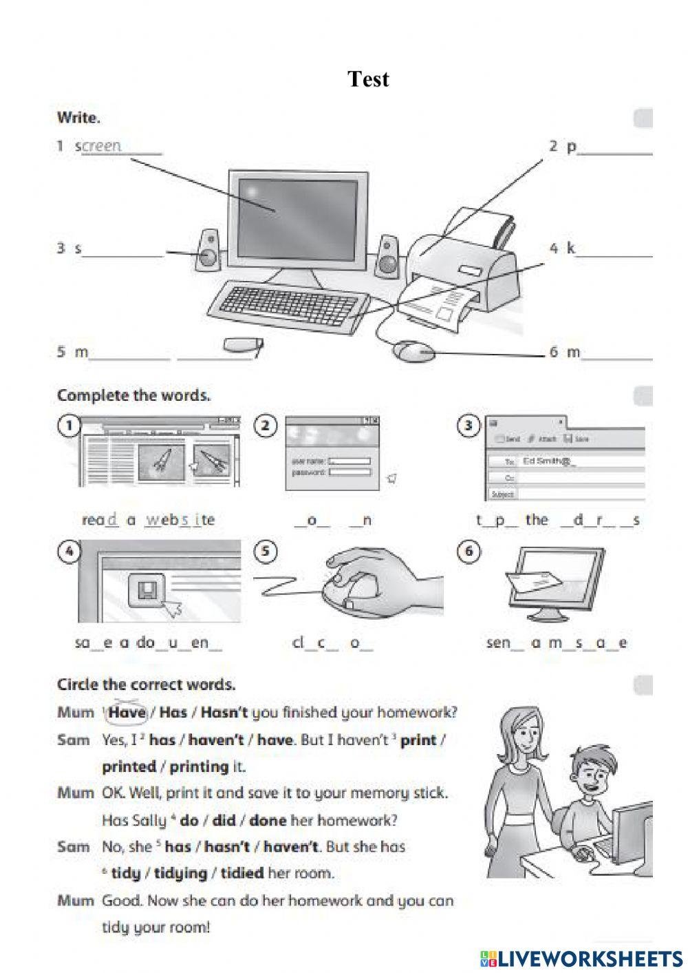 FF4 Unit 10-11 worksheet | Live Worksheets